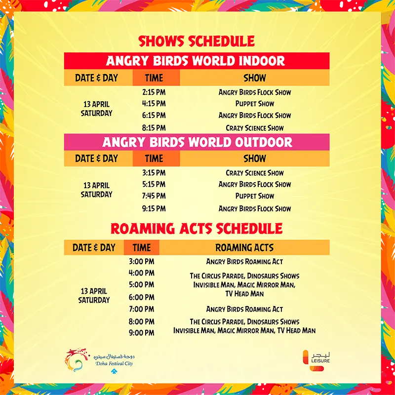 Flock Fest 2024 | Angry birds World